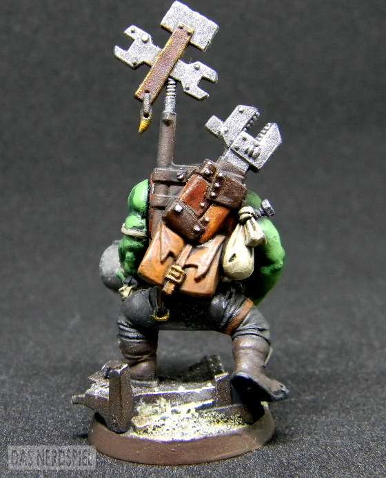 Conversion, Gorkamorka, Orks, Spanner, Warhammer 40,000 - Gorkamorka Spanner Boy with Kannon 2 ...
